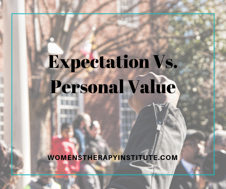 Expectation Vs. Personal Value