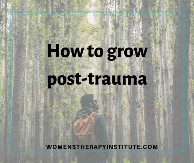 How to grow post-trauma